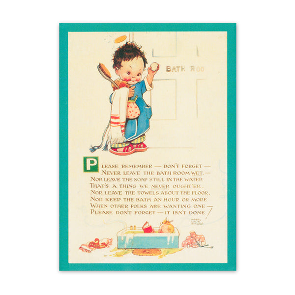Please Remember, Don't forget! by Mabel Lucie Attwell Fridge magnet
