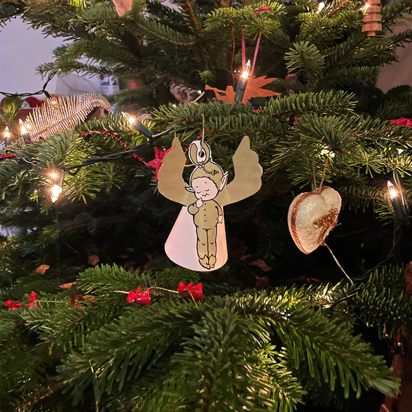 Boo-Boo Christmas decoration – Free downloadable PDF – Mabel Lucie Attwell